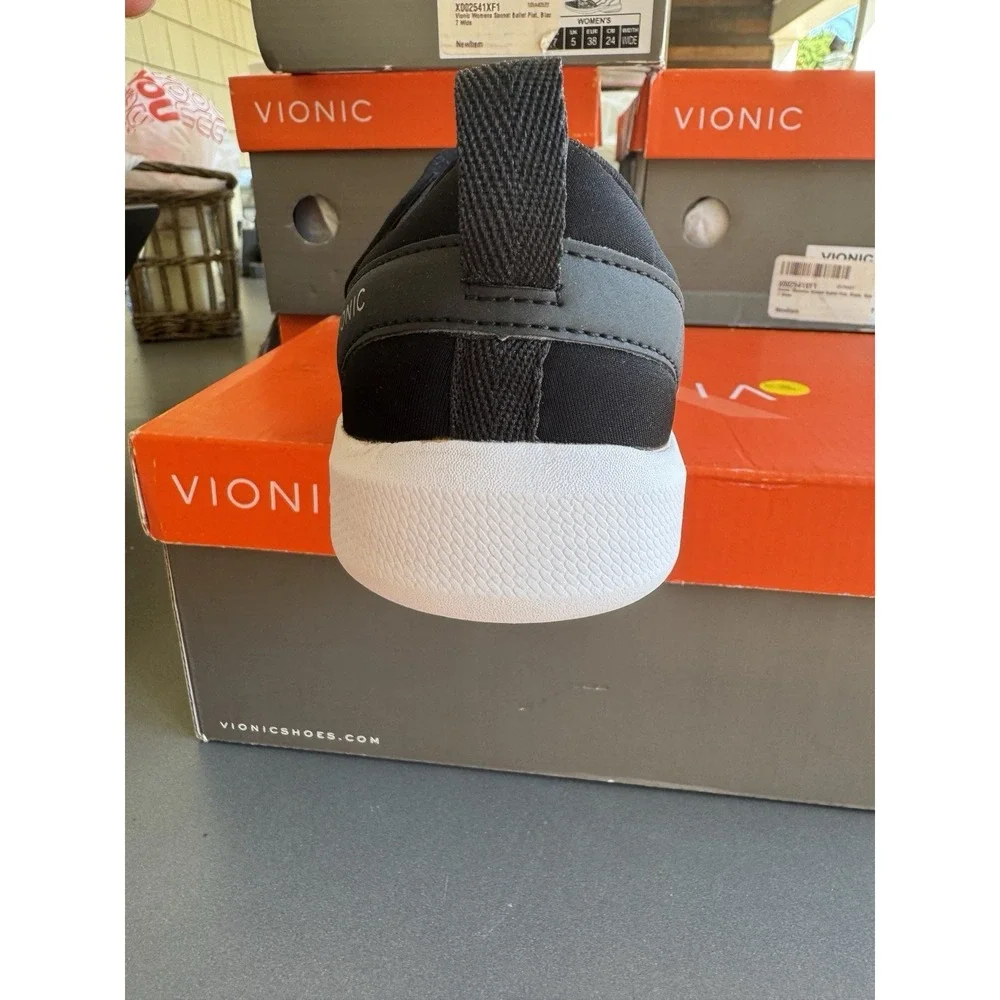 Vionic | Shoes | Vionic Sonnet Ballet Flats Hookandloop Strap Mary Jane ...